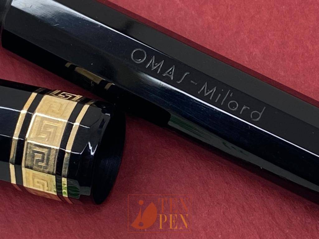 OMAS MILORD BLACK CELLULOID - 1960'S - UNUSED | Tenpen - By Letizia Iacopini